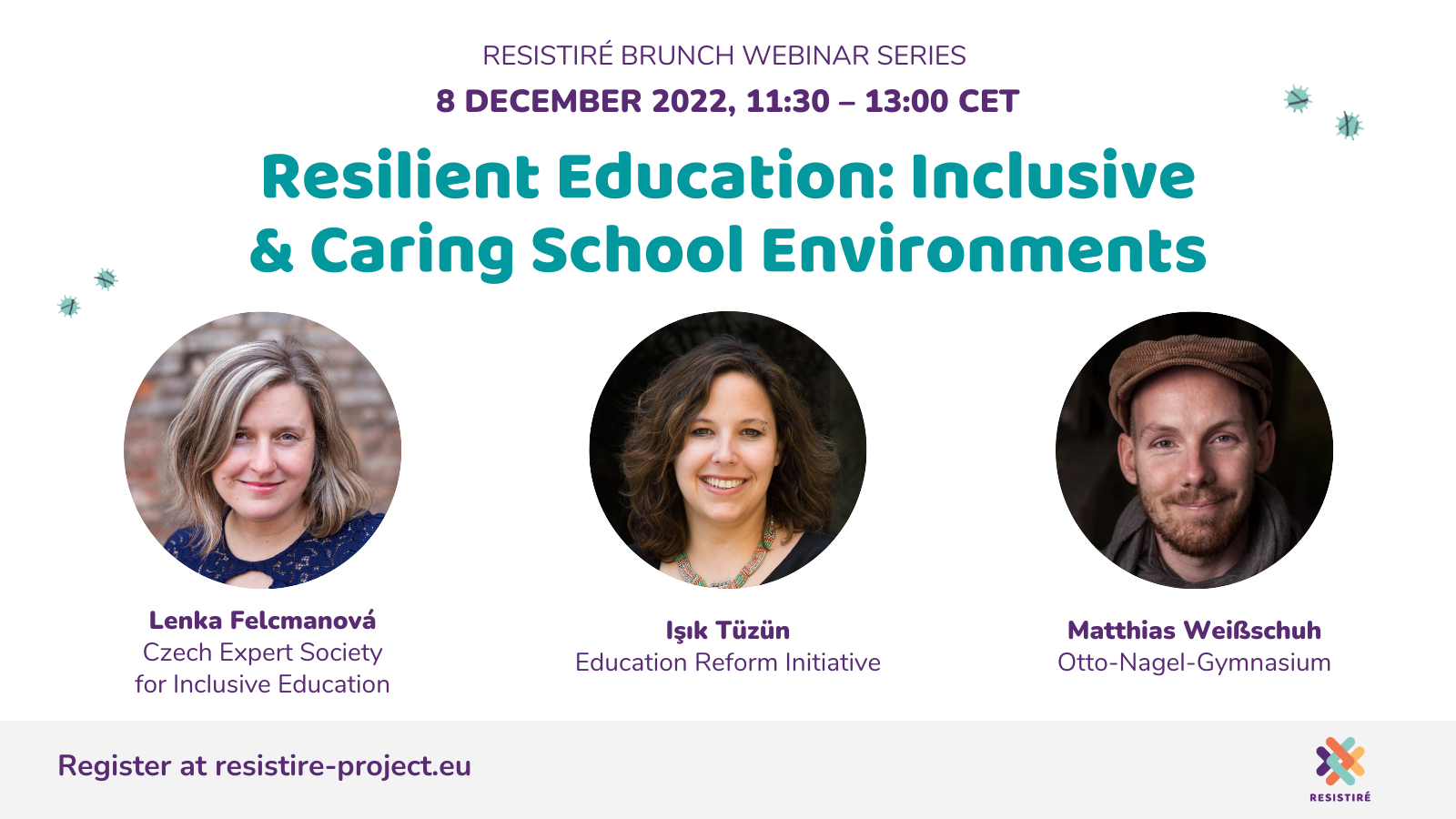 Webinar: how to build more resilient education environments - Resistiré